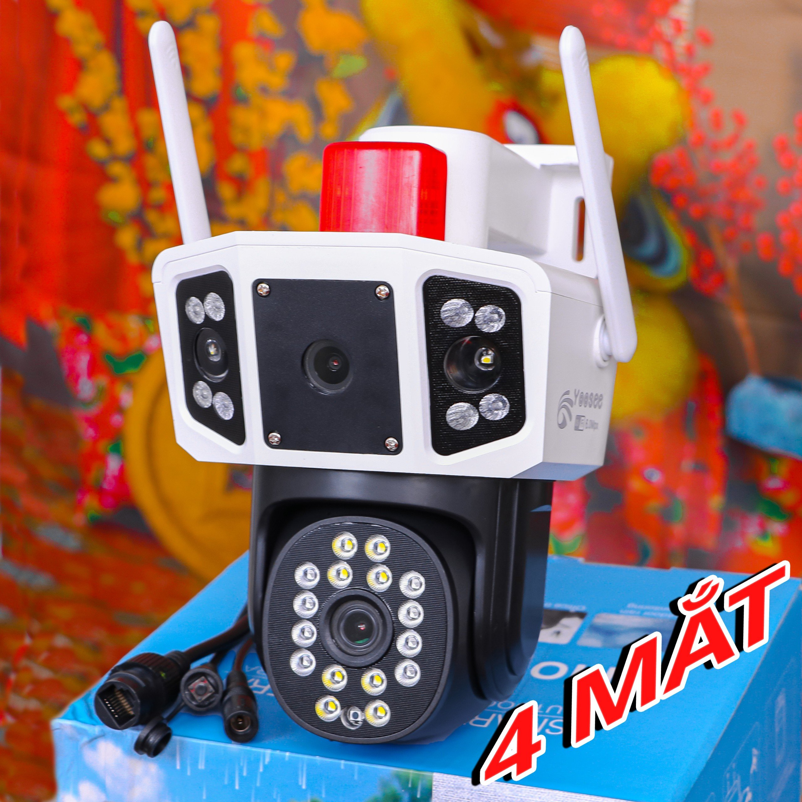 Camera Yoosee 3 MẮT KÉP 12MP Ngoài Trời - Kết nối WIfi nhanh chóng ...