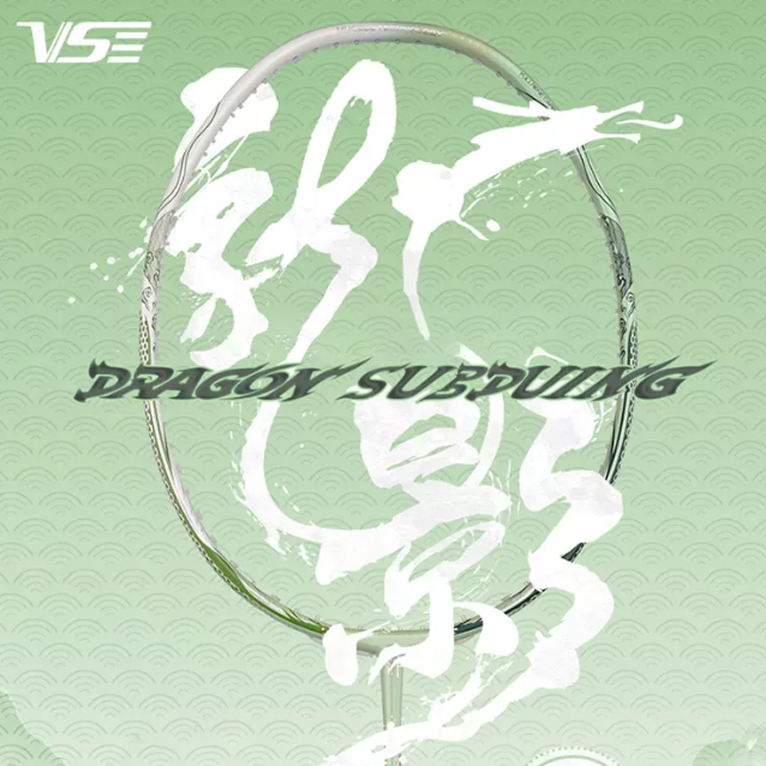 Vợt cầu lông VS Dragon Subduing Xanh Full Box chính hãng carbon bền nhẹ ...