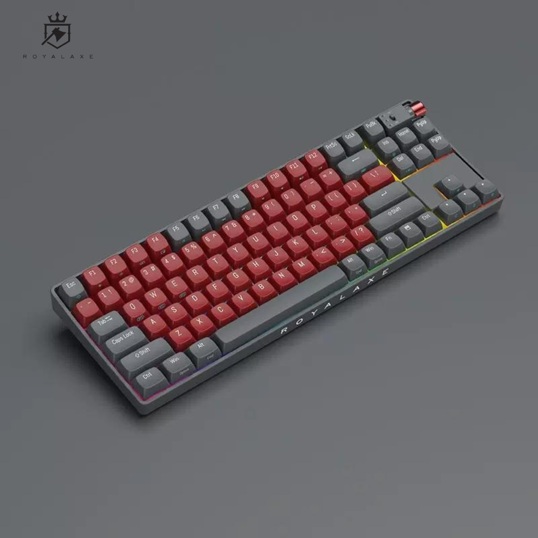 Bàn phím cơ không dây HOTSWAP Royal Axe R68, R87, R100 - LED RGB | Shopee Việt Nam