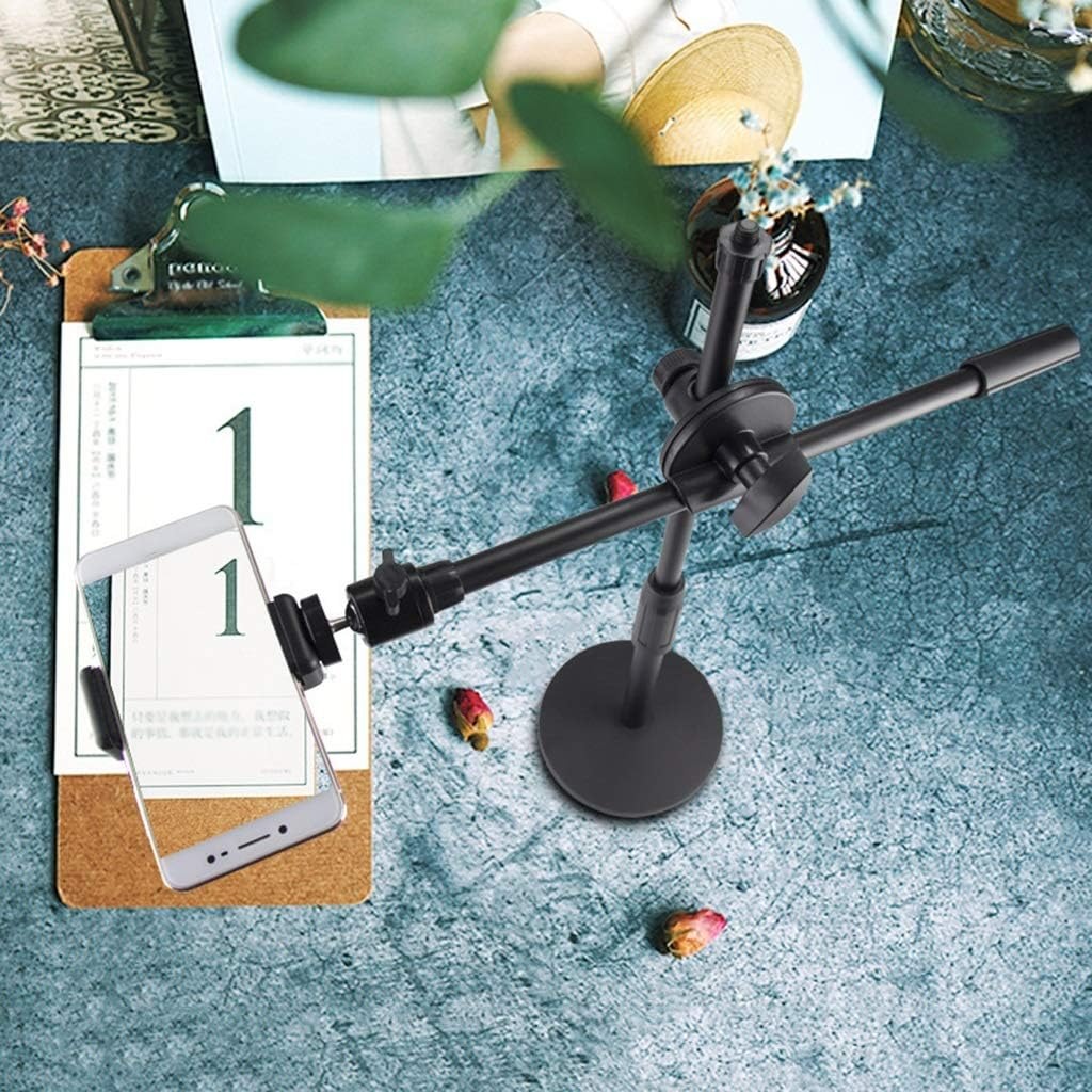 Đế Để Bàn C02 Có Tay Ngang Quay Từ Trên Xuống Kẹp Điện Thoại Điều Chỉnh ...