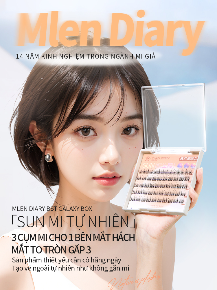 BST Galaxy Box Mi SUN MLEN DIARY CHÍNH HÃNG Dễ Gắn, Dễ Dùng, Mắt To Tự ...