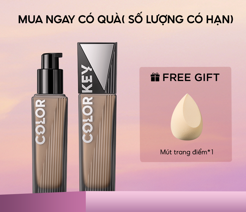 Kem Nền COLORKEY Dạng Lỏng Chân Ái Cho Da Dầu Cho Lớp Trang Điểm Lì ...