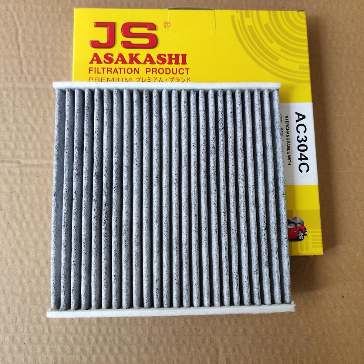JS ASAKASHI Lọc Gió Điều Hòa Than Hoạt Tính AC304C Hyundai I10 ...