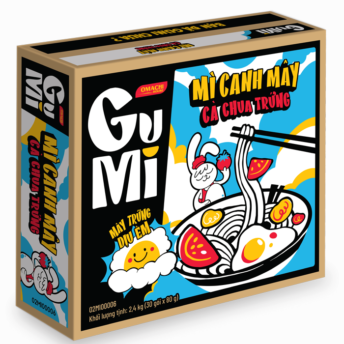 Mì Gumi Hương Vị Canh Chua Trứng - Thùng 30 Gói x 80gr | Shopee Việt Nam