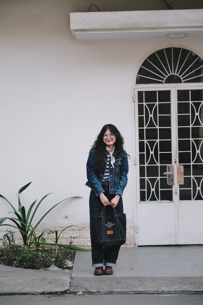 Túi Tote Denim RTW - Olderister | workwear | Shopee Việt Nam