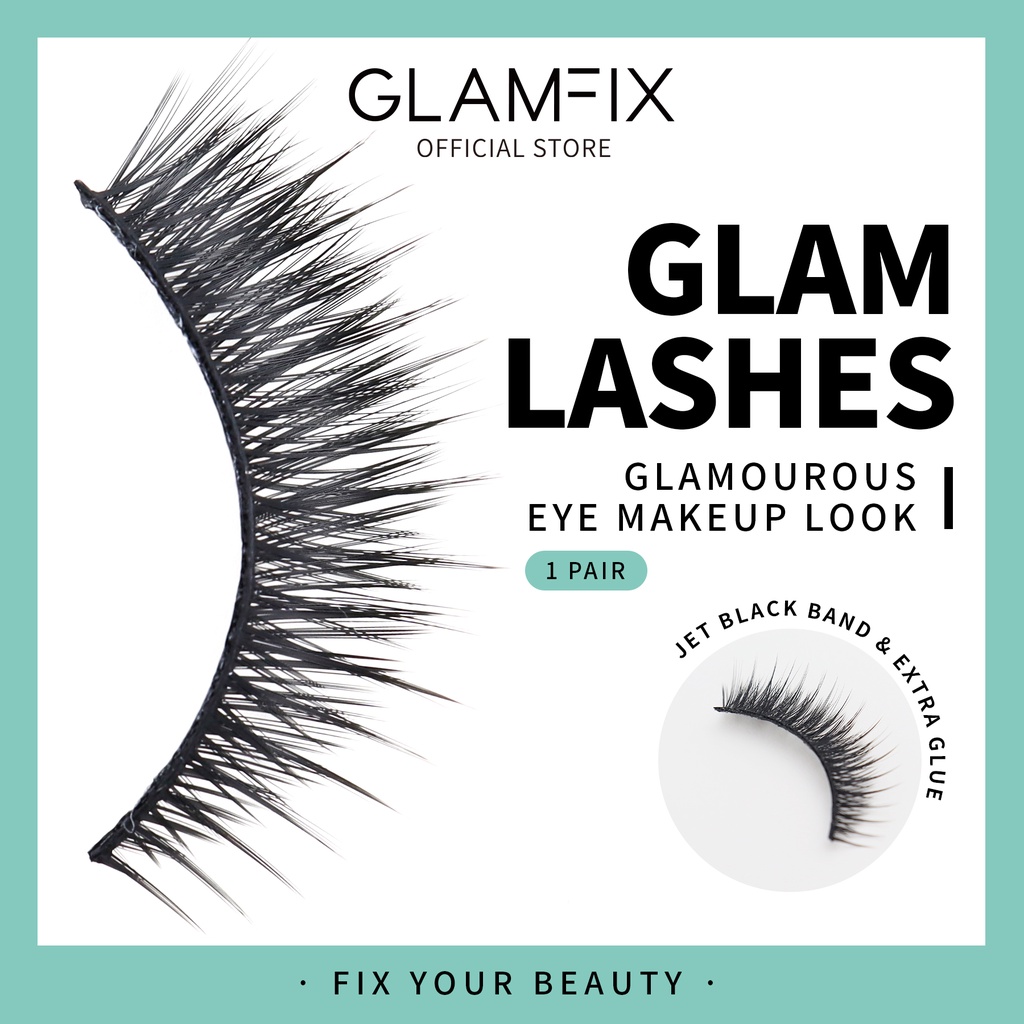 GLAMFIX Mi Giả Chính Hãng Làm Dày và Dài Mi Cho Makeup Nổi Bật Toàn ...