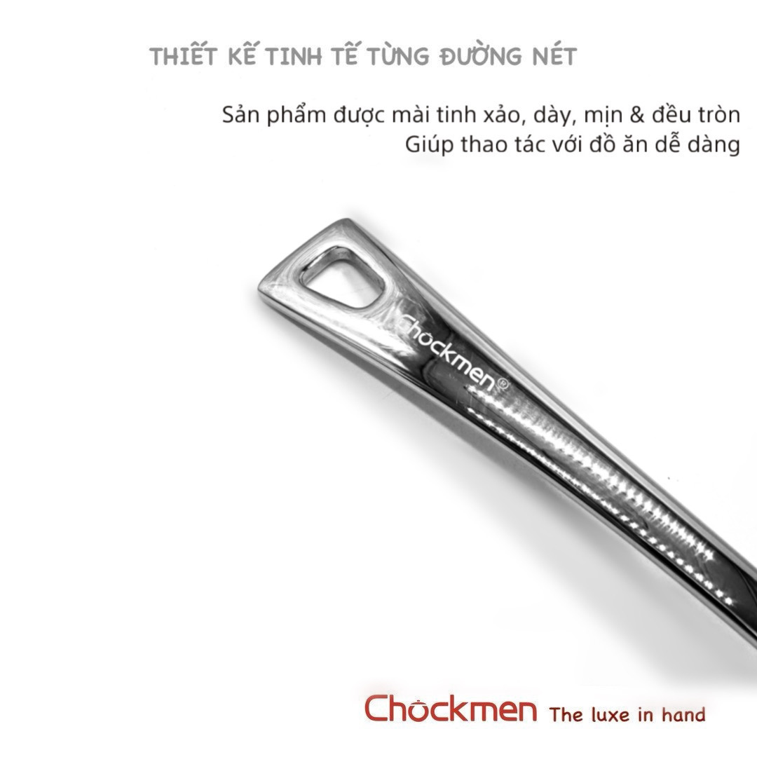 Muôi CHOCKMEN *Z Inox 18/10 Bóng Muỗng Vá Múc Canh | Shopee Việt Nam