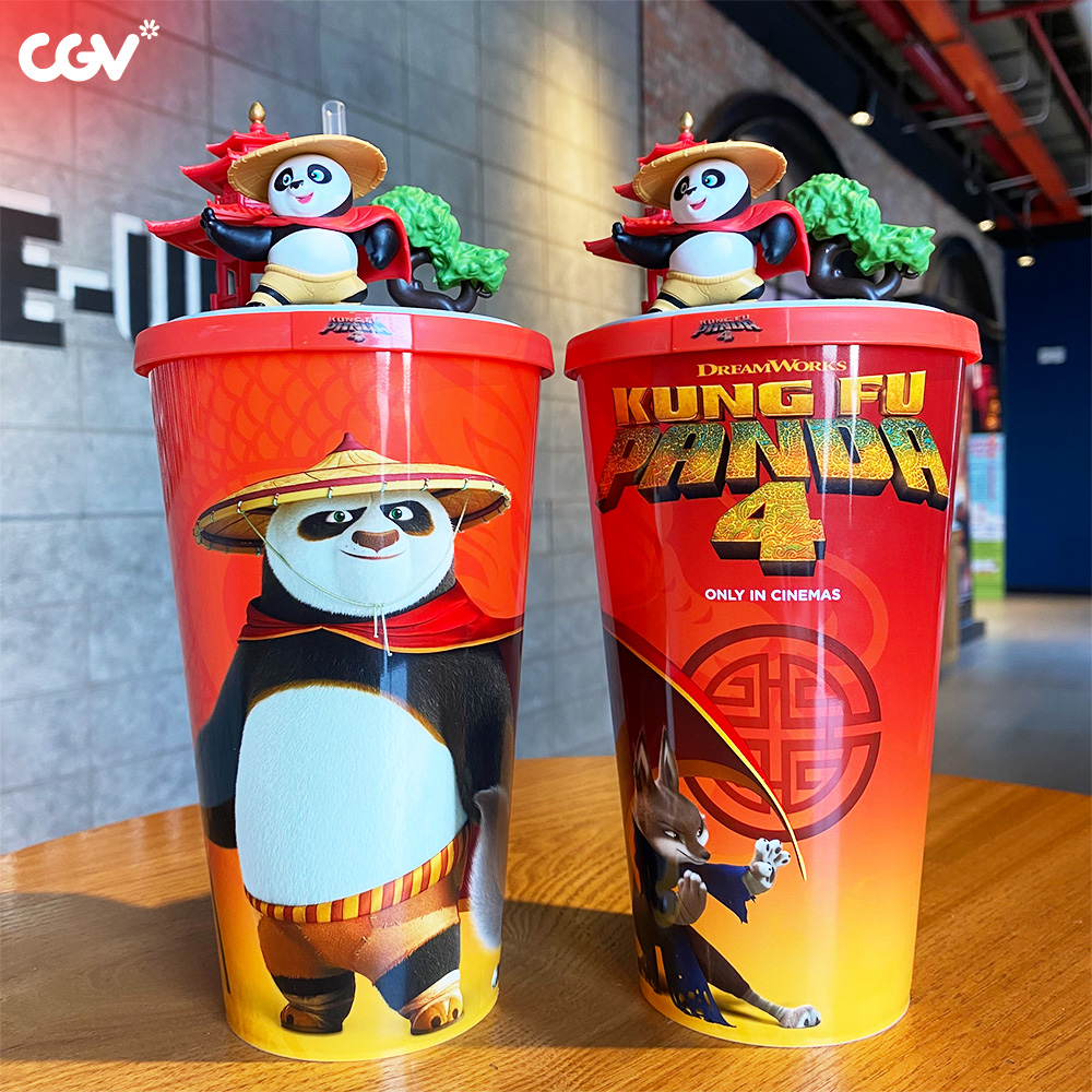 Ly nước CGV Cinemas Vietnam KUNG FU PANDA 4 | Shopee Việt Nam