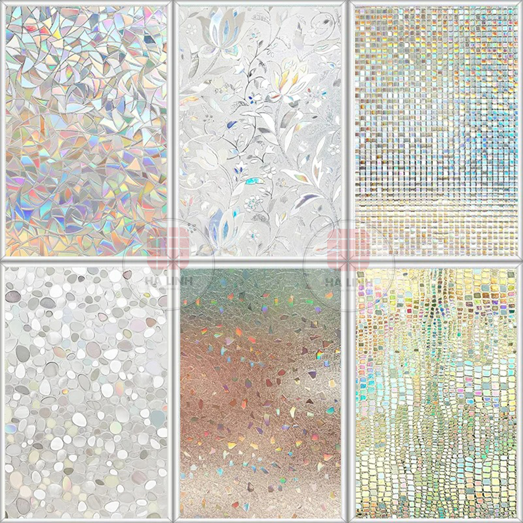 Decal Dán Cửa Kính 3d Chống Nhìn Trộm Phong Cách Châu Âu, giấy dán kính ...