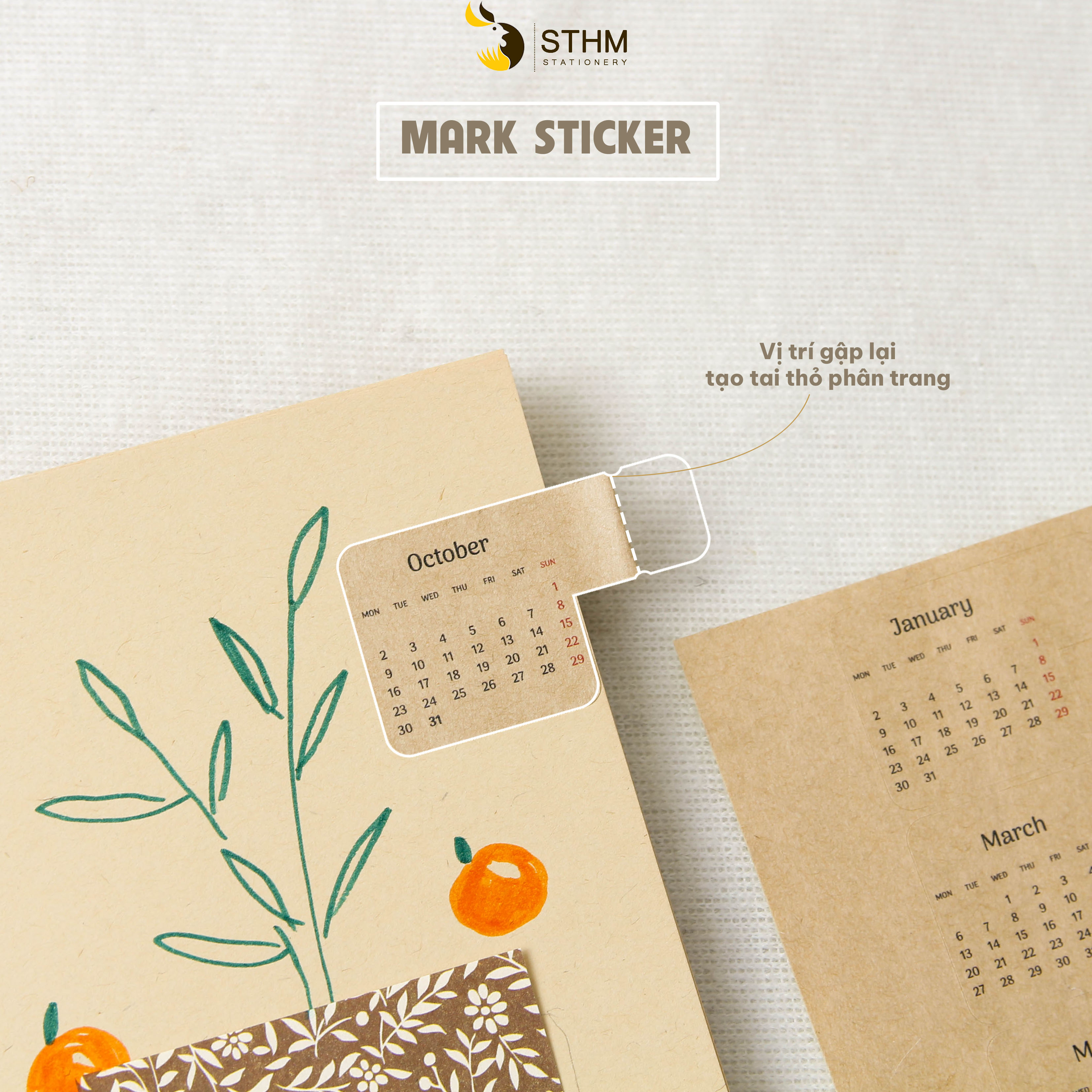Mark sticker - Sticker quản lý công việc, trang trí sổ hiệu quả - STHM ...