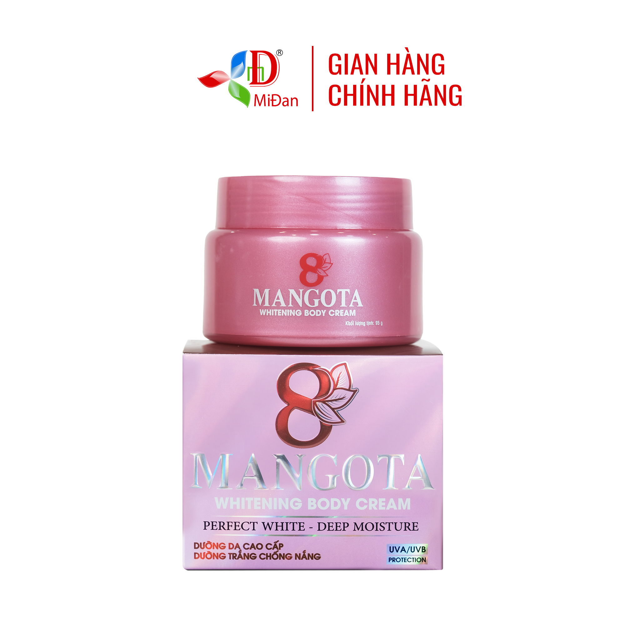 Kem dưỡng trắng toàn thân Mangota 8 Whitening Body Cream – Perfect ...