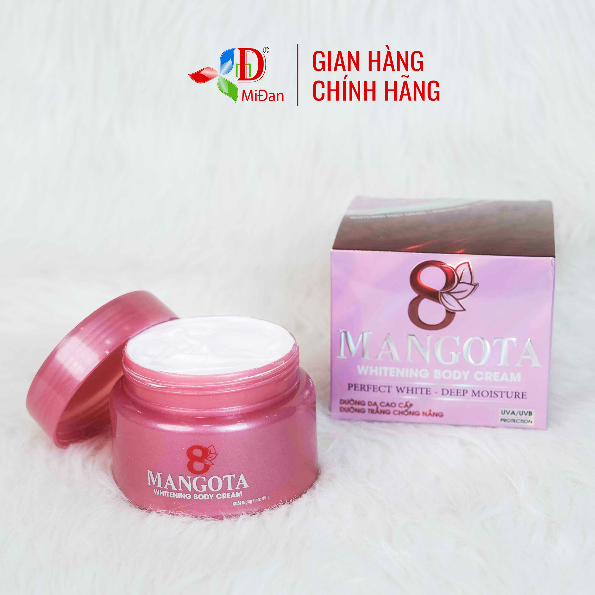 Kem dưỡng trắng toàn thân Mangota 8 Whitening Body Cream – Perfect ...