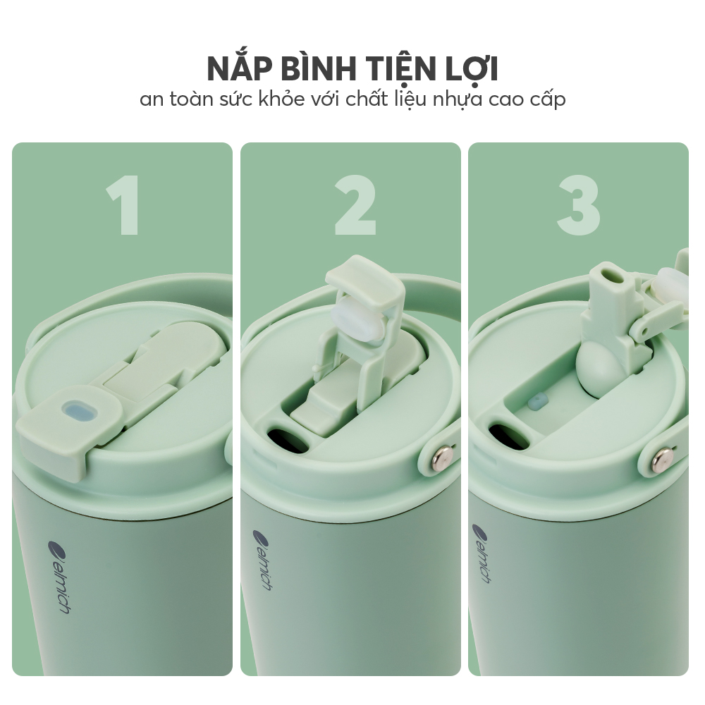 Cốc giữ nhiệt inox 304 Elmich EL8312 dung tích 600ml | Shopee Việt Nam