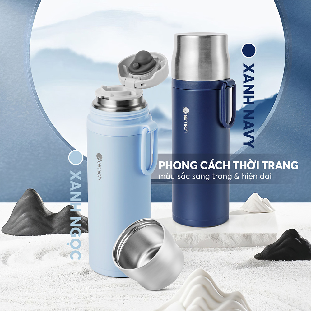 Bình giữ nhiệt inox 304 Elmich EL8328 dung tích 480ML | Shopee Việt Nam