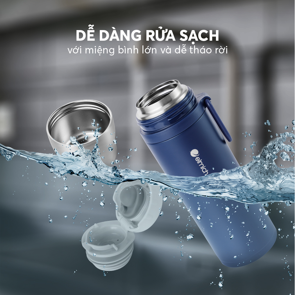 Bình giữ nhiệt inox 304 Elmich EL8328 dung tích 480ML | Shopee Việt Nam