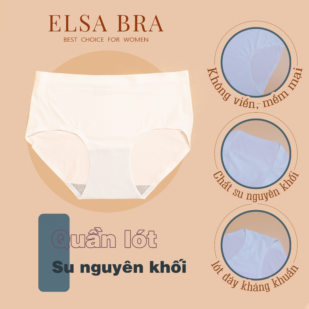 (Hàng loại 1) Quần Lót Nữ Su Đúc ESLSA BRA Không Đường May Mềm Mại ...