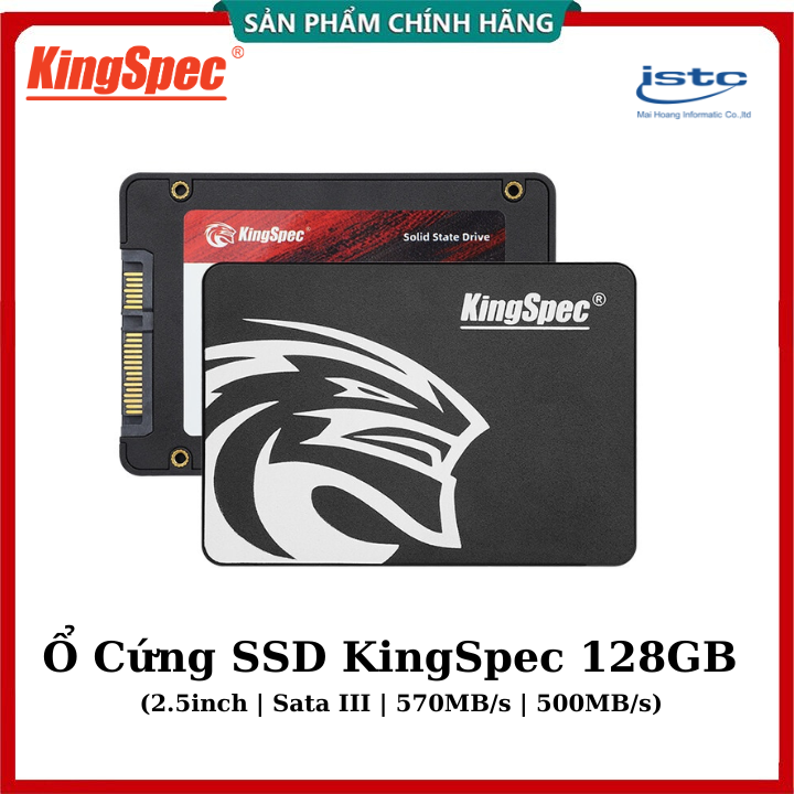 Ổ Cứng SSD KingSpec 128GB P3-128 2.5inch Sata III - Hàng Chính Hãng, Bảo hành 36 tháng | Shopee ...