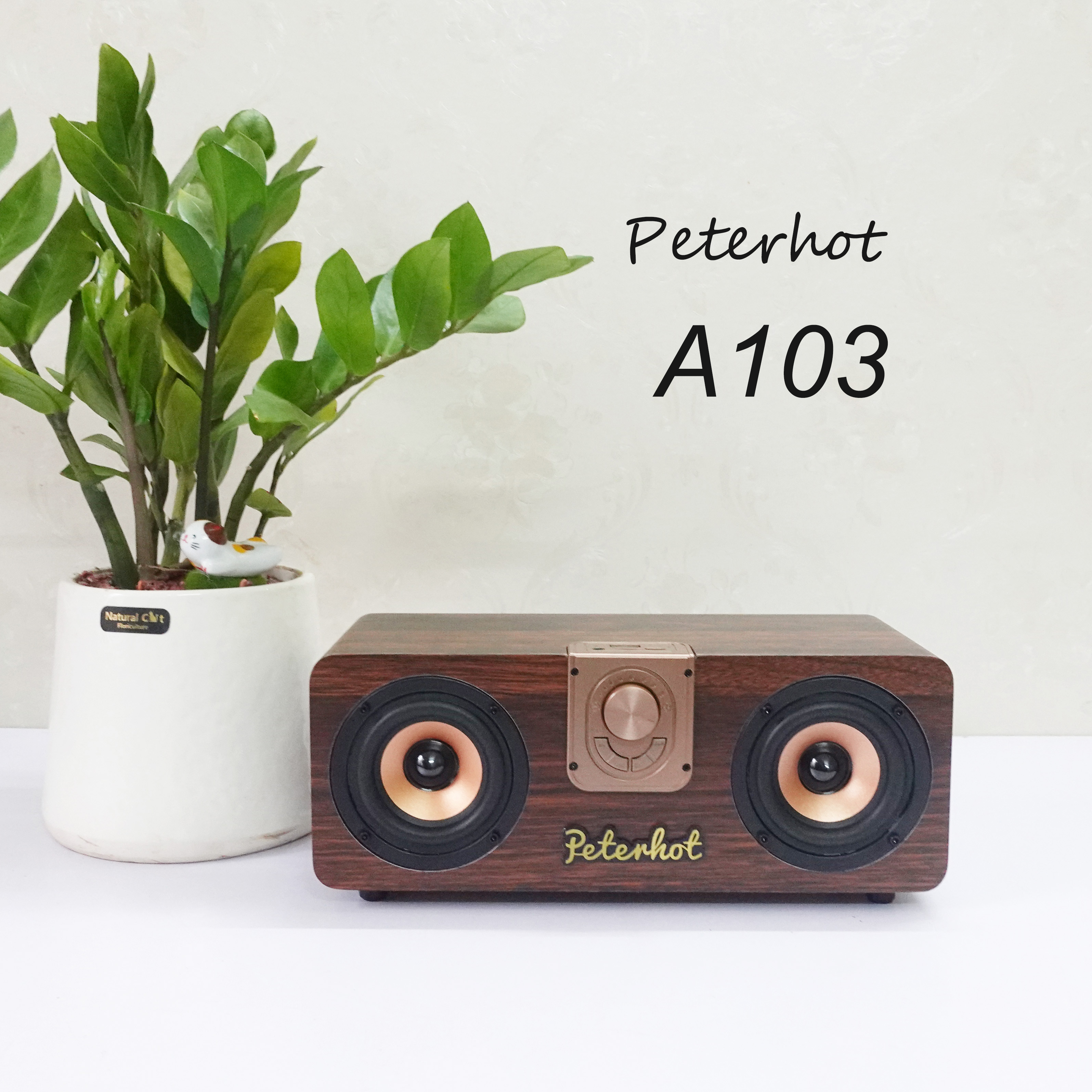 Loa bluetooth nghe nhạc decor siêu đẹp Peterhot A103 kết nối bluetooth ...