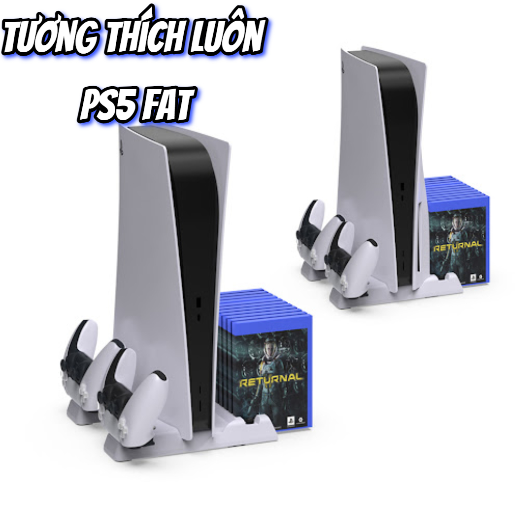 Dock tản nhiệt cho máy Ps5 Slim và Fat Chính Hãng Dobe | Shopee Việt Nam