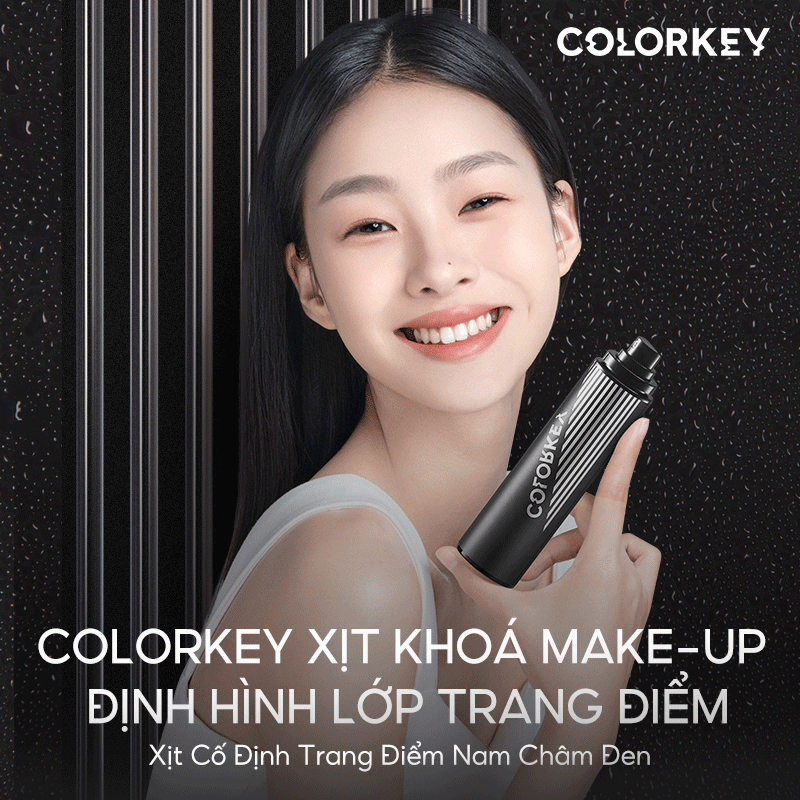 [LIVE] Xịt Khóa Makeup COLORKEY Giúp Cố Định Lớp Trang Điểm Công Thức ...