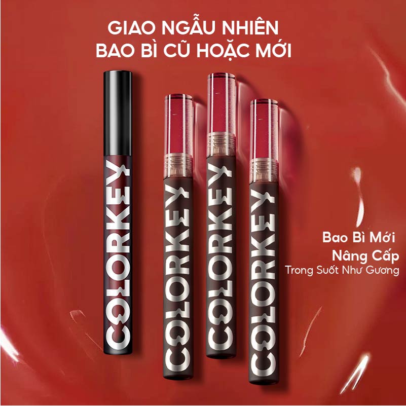 [LIVE DAILY] Son Môi Gương Bóng COLORKEY Màu Son Bám Lâu 1.7g | Shopee Việt Nam