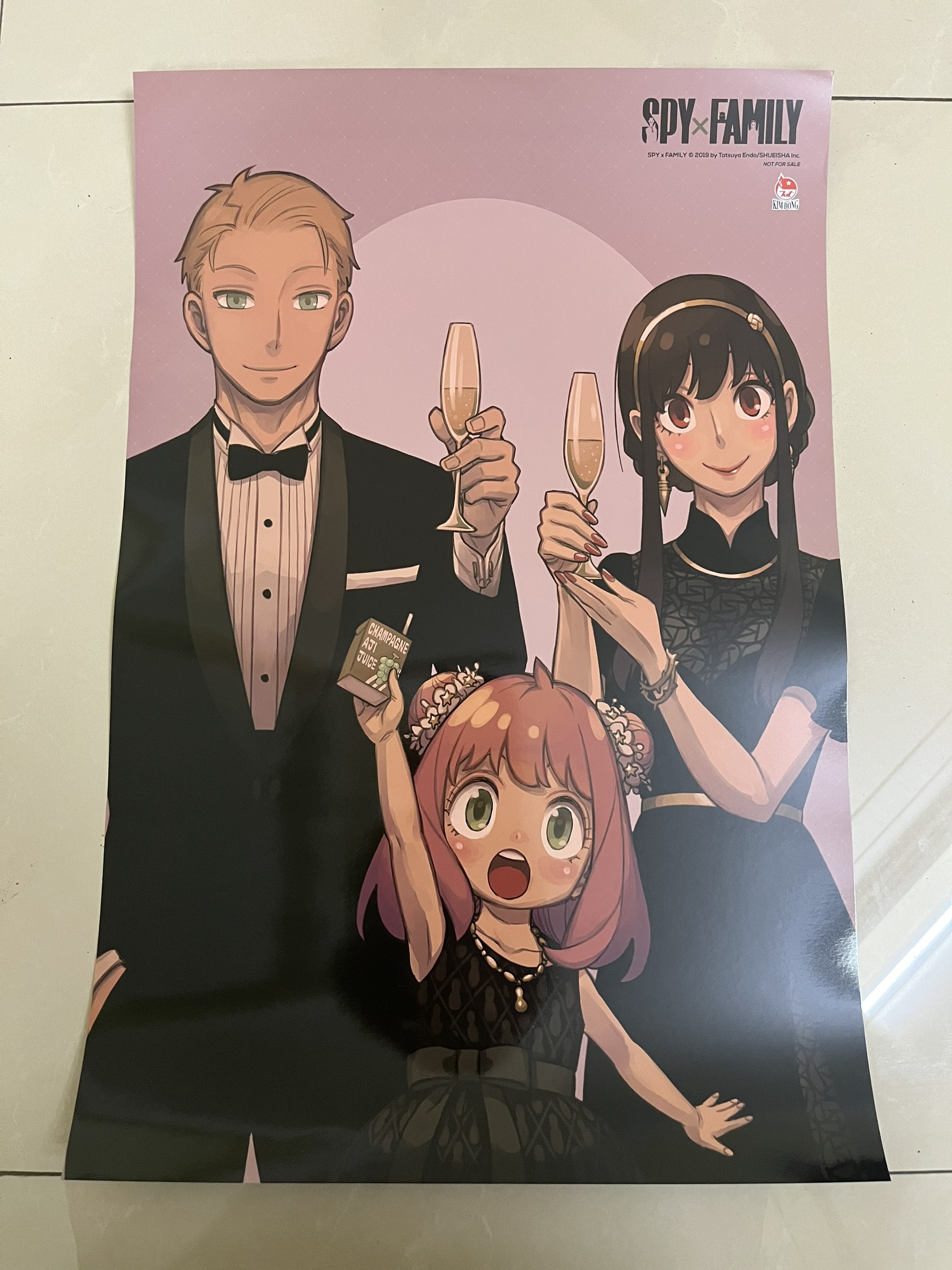 Poster Spy x Family - Fes Ambedo Fiesta 2024 - NXB Kim Đồng | Shopee ...