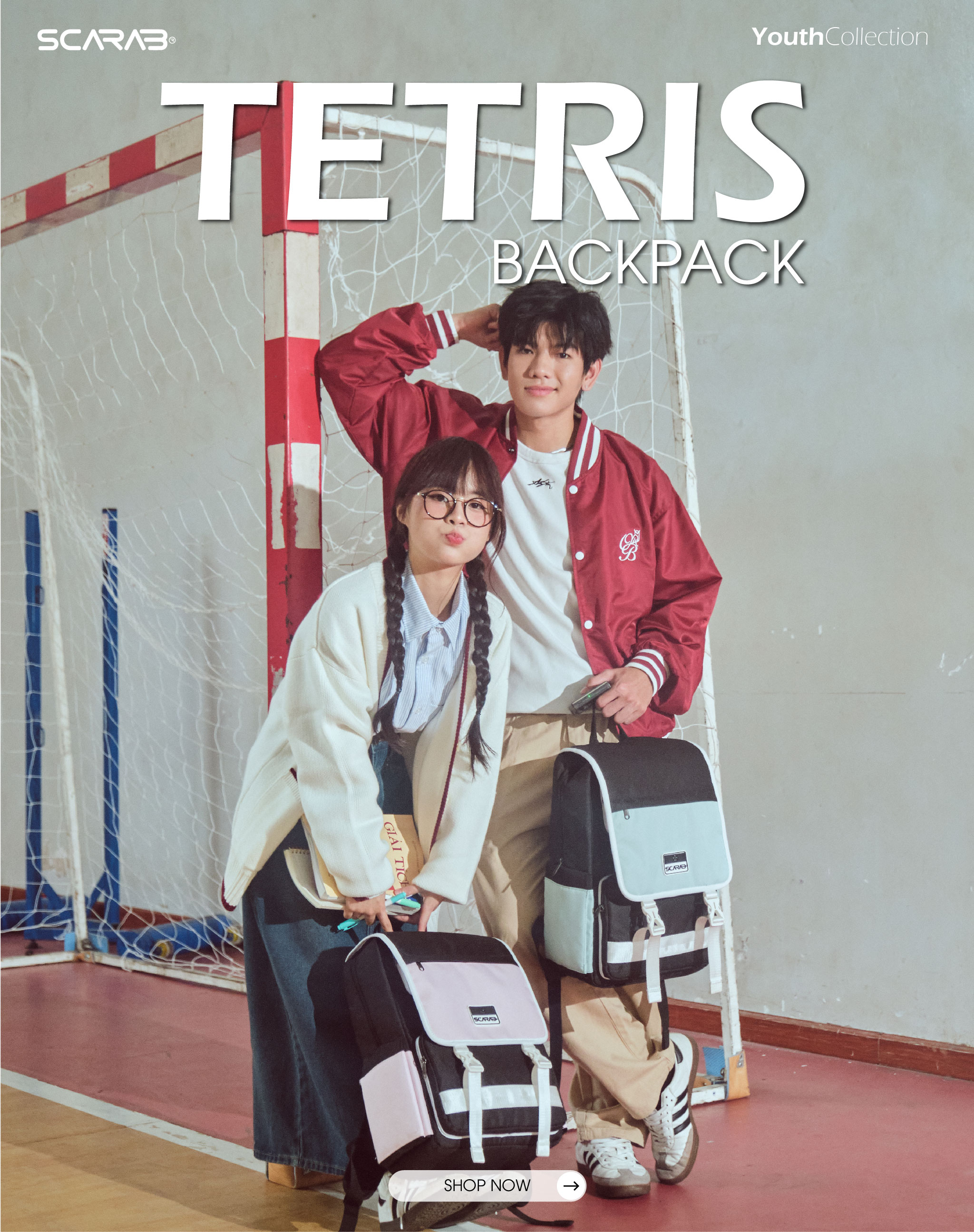 Balo Scarab Tetris Backpack Unisex - Ba lô Đi Học, Đi Làm Đựng Vừa ...