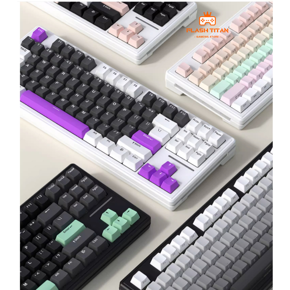 Bàn phím Xinmeng M87 pro V2 - LED RGB có app tùy chỉnh - Mạch xuôi ...