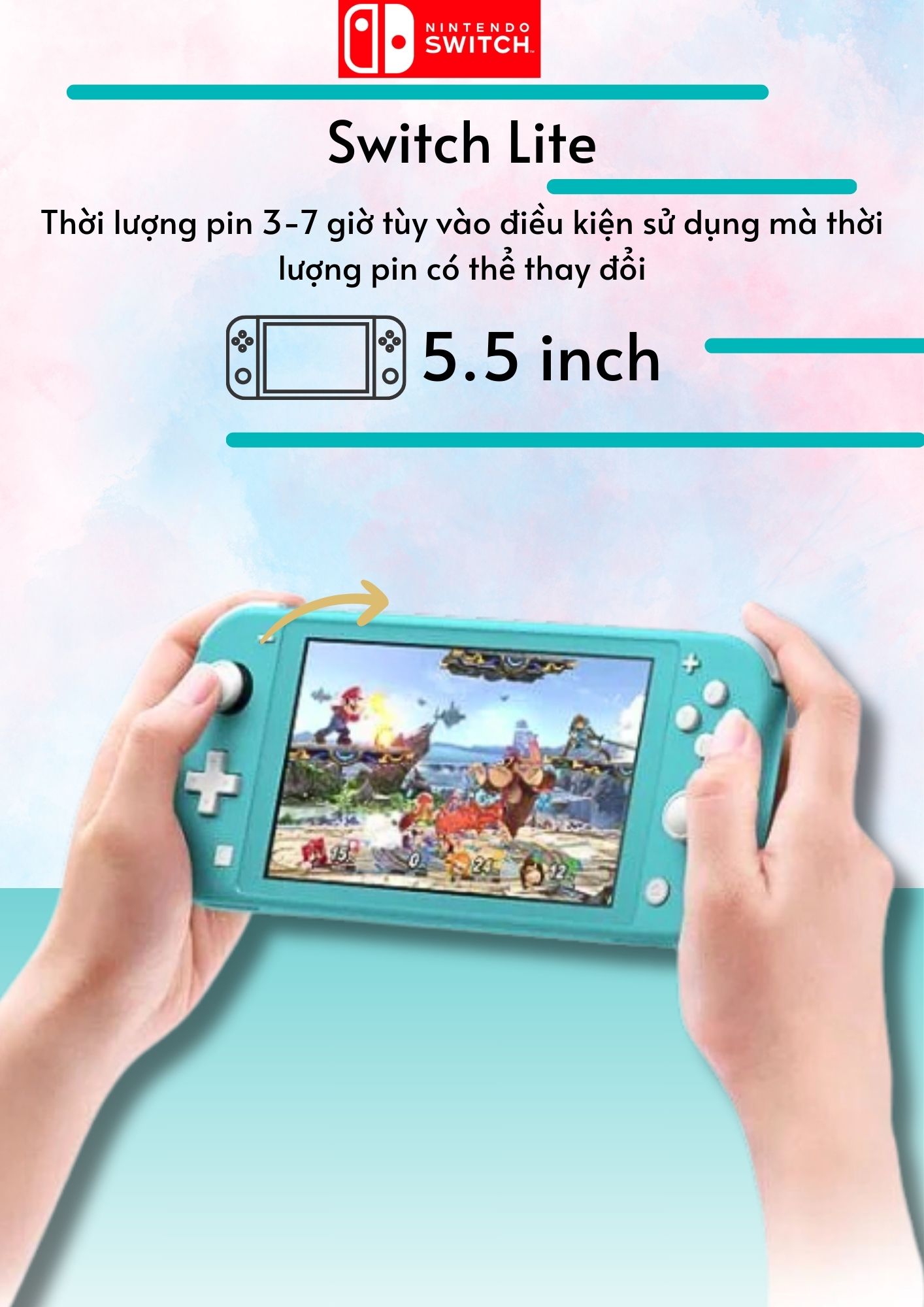 Máy Nintendo Switch Lite Mod Chip Chính Hãng Đủ Màu | Shopee Việt Nam