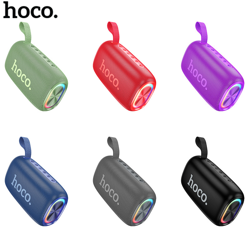 Loa HOCO HC25 kết nối BLUETOOTH không dây V5.3, USB, thẻ nhớ TF, đèn ...