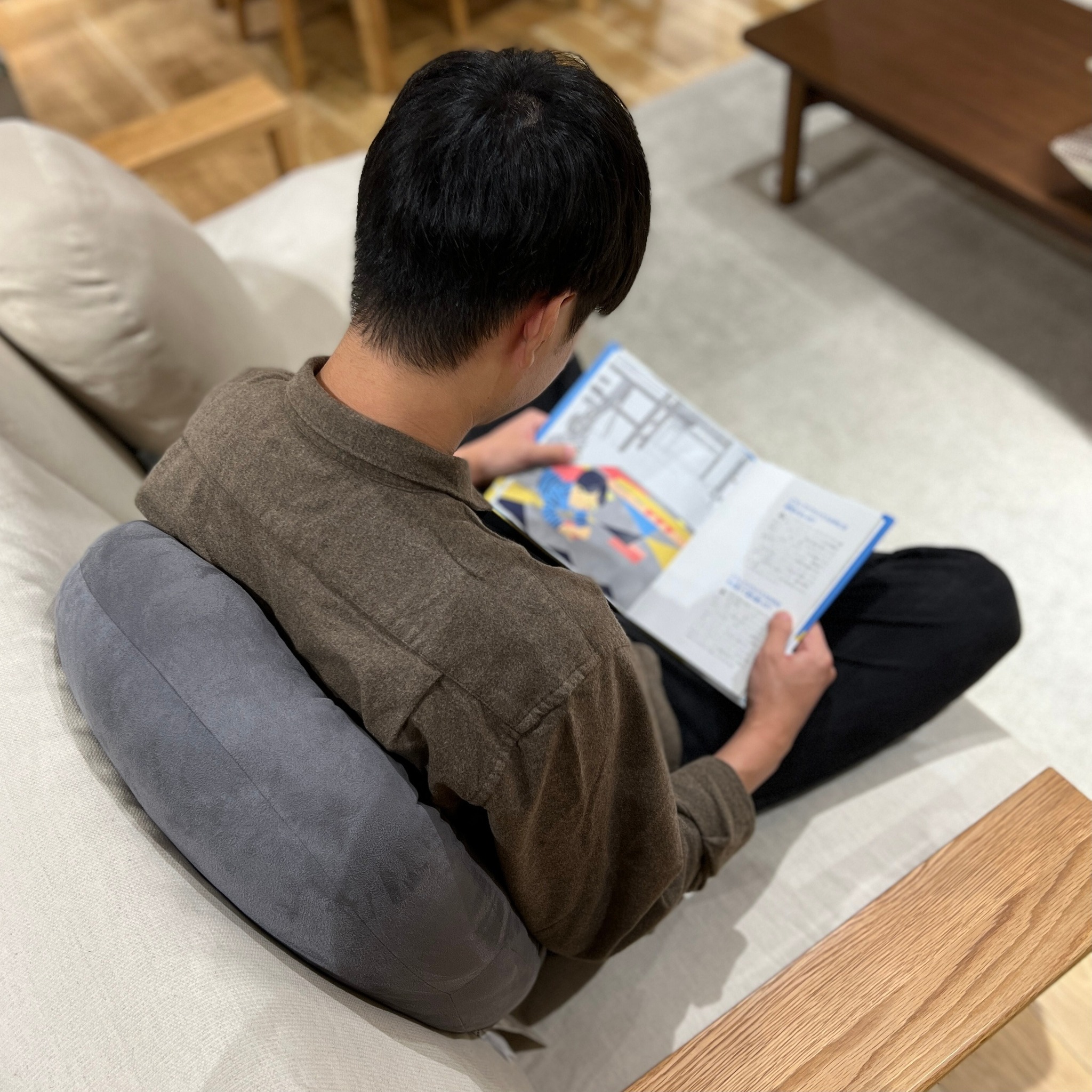 Đệm Ngồi Đa Năng MUJI (Vỏ dính liền) | Shopee Việt Nam