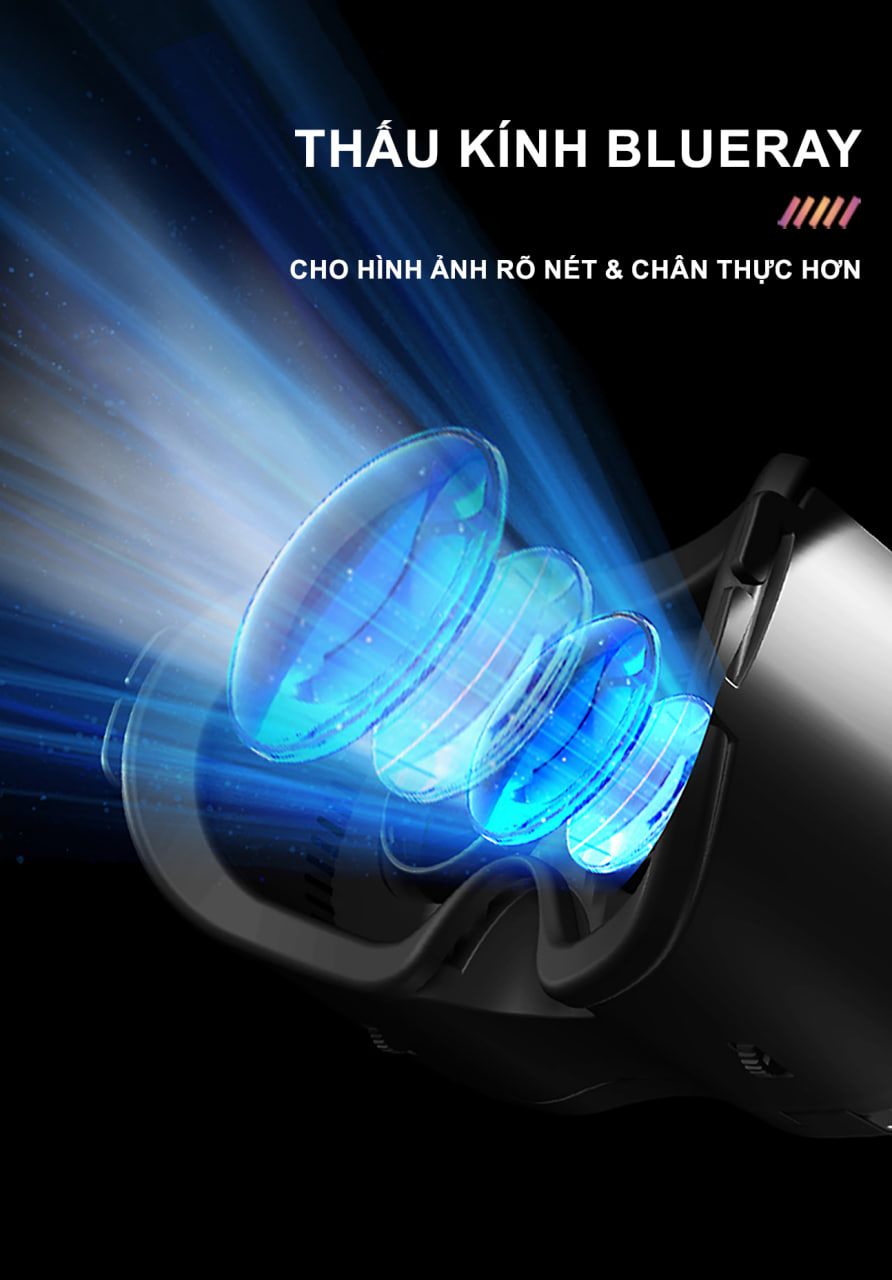Kính Thực Tế Ảo, VRG PRO X7, Chuyên Xem Film 3D, VR, Chơi Game VR ...