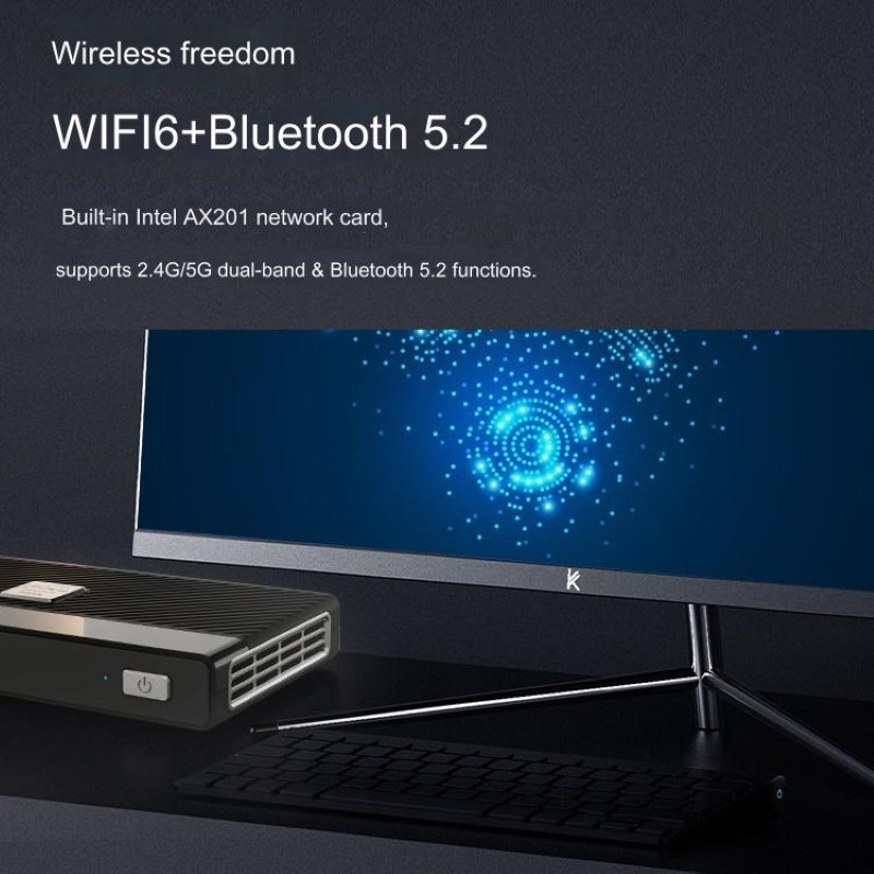 Máy Tính Siêu Nhỏ Ultra Mini M6 - Intel thế hệ 12 Alder Lake N100 - Hỗ ...