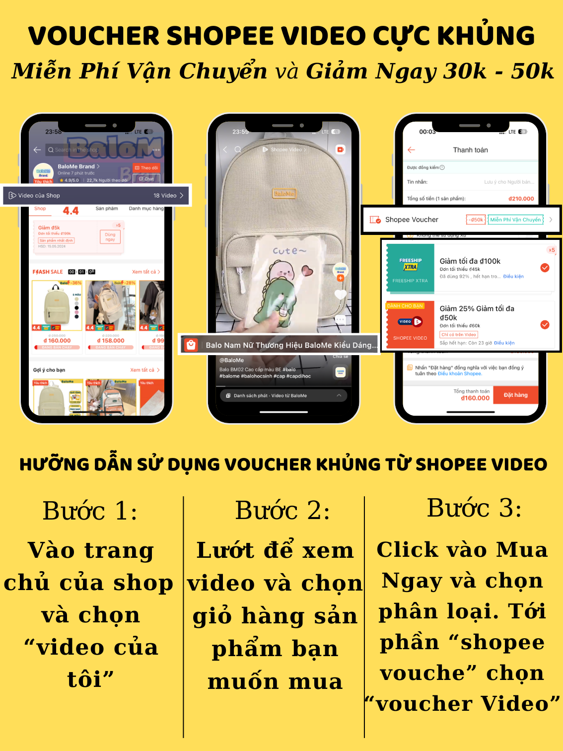 Balo Nam Nữ Thương Hiệu BaloMe Kiểu Dáng Basic Đi Học Đi Chơi Mã BM02 ...