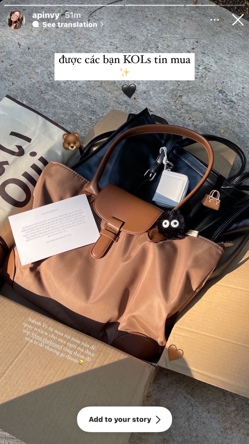 [ Tặng Kèm Charm ] Ameri あめり Tote Bag - Tote Vải Dù Phối Da Ameri ( Ouithebrand ) | Shopee Việt Nam