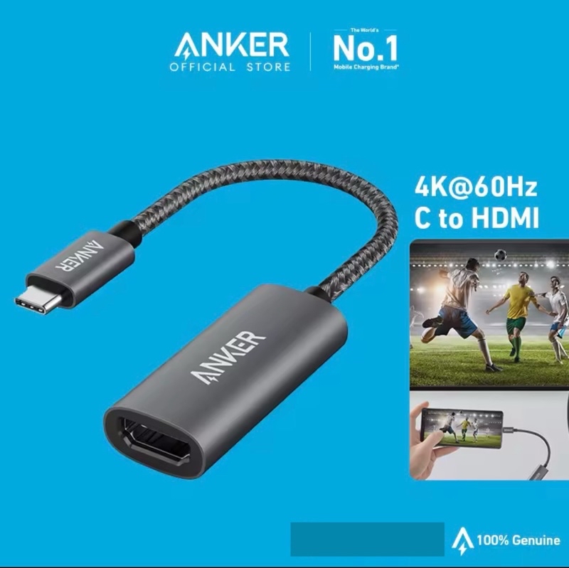 Cổng chuyển (HUB) ANKER 310 USB-C to HDMI 4K@60Hz - A8312 | Shopee Việt Nam