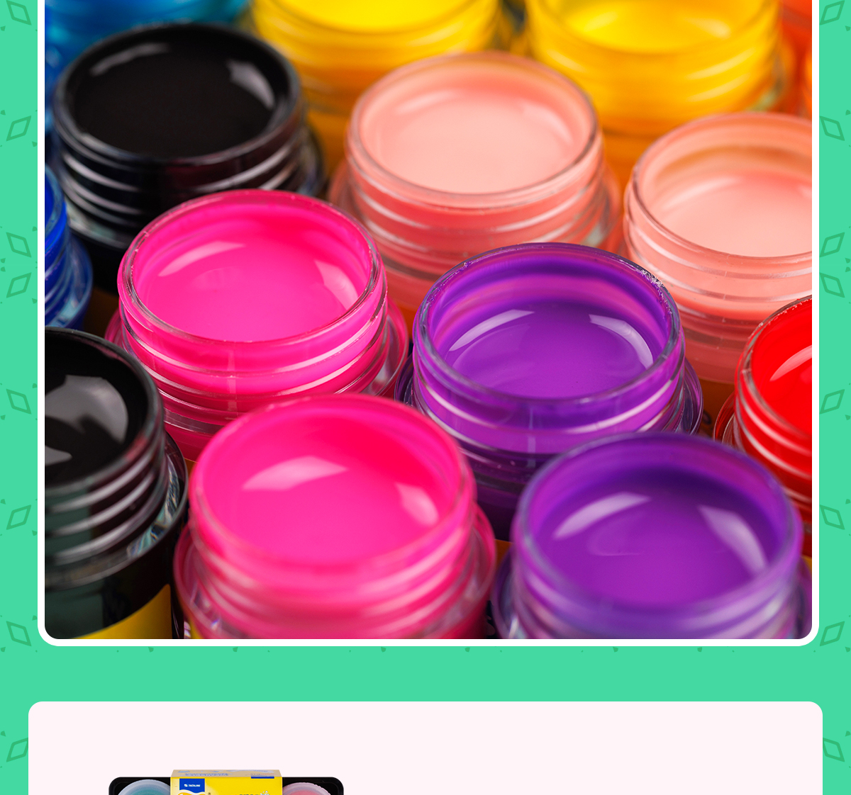 Hộp 6/12 màu nước rửa được - Washable Poster Color Thiên Long Colokit ...