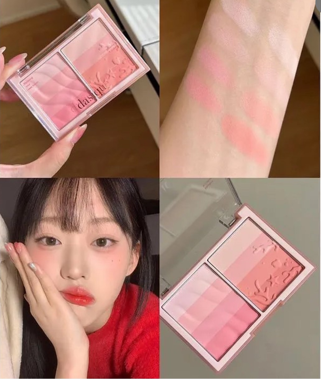 Phấn Má Hồng Dasique Blending Mood Cheek 07 Candy Berry 03 Peach ...