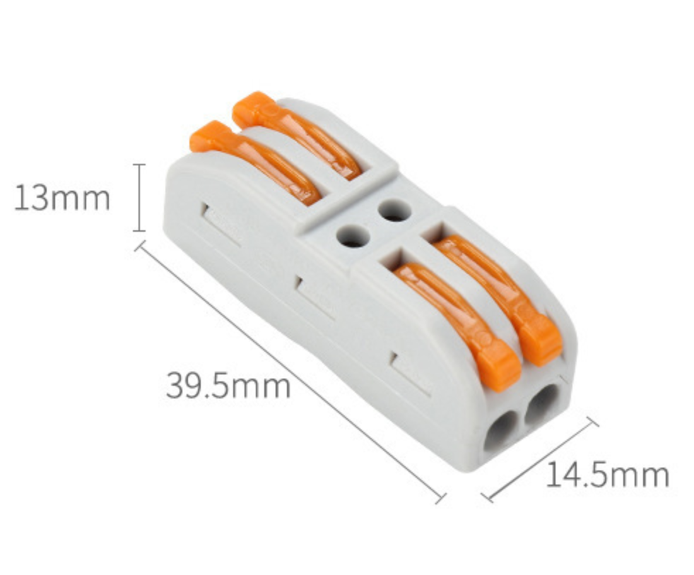 COMBO Cút nối dây điện nhanh Kẹp giắc KV212 2 đầu vào và 2 đầu ra | Shopee Việt Nam