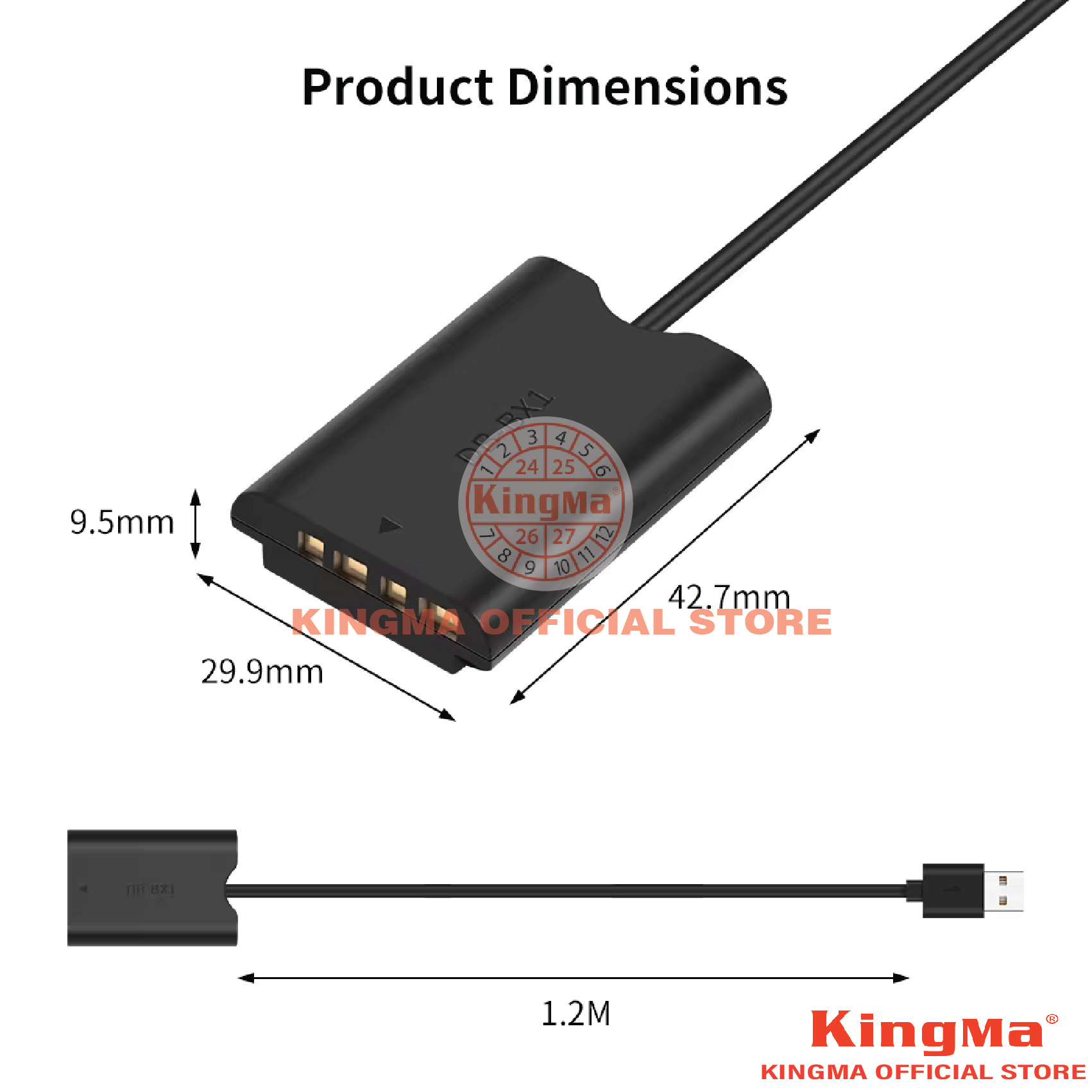 Pin Ảo/Giả Pin/Dummy. Combo Pin NP-BX1 và Củ Sạc Nhanh PD 20W Chính ...