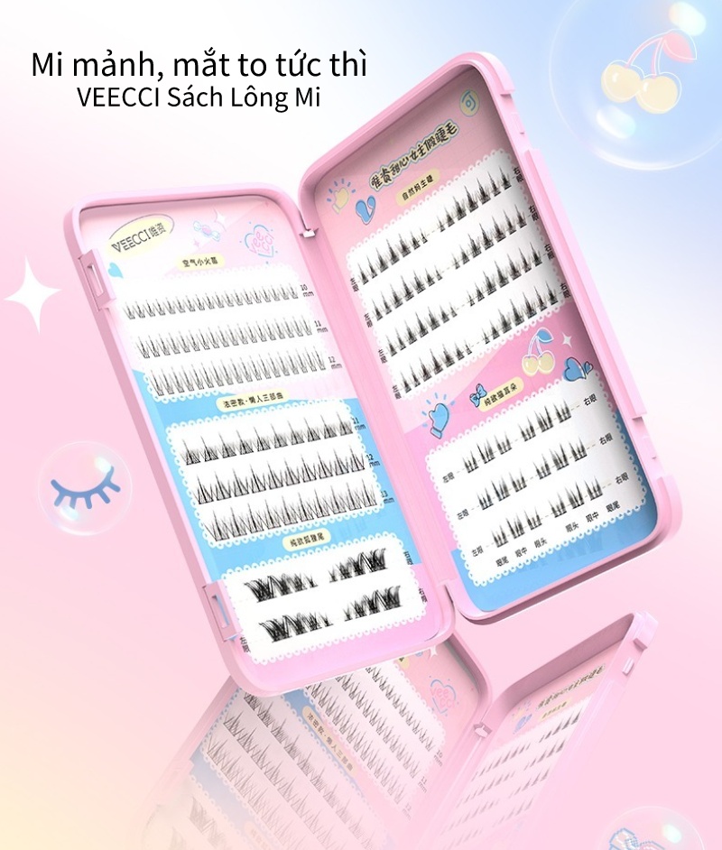 Lông mi giả tự dính MINODERM không cần keo, dễ gắn, mô phỏng tự nhiên ...