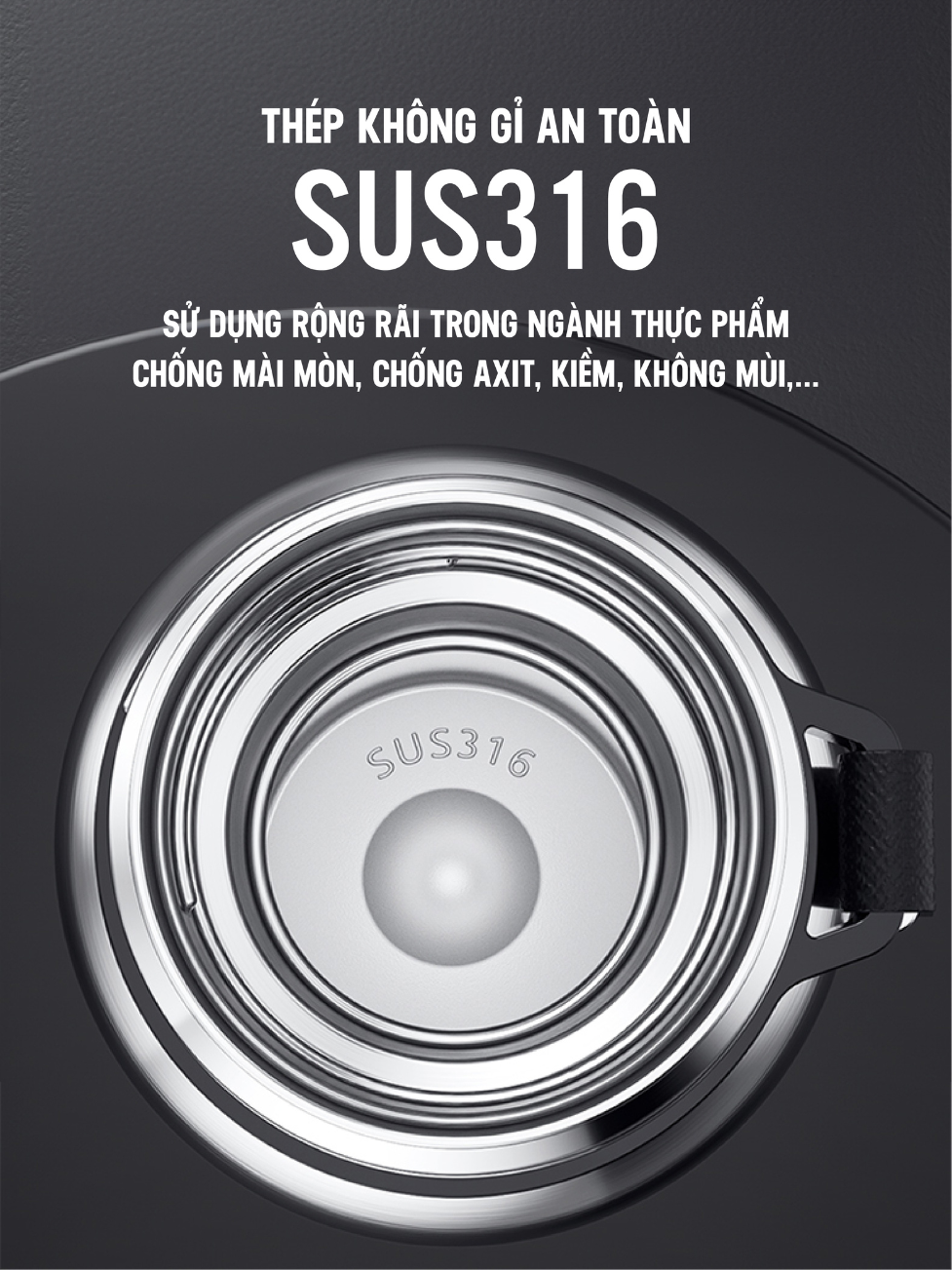 Bình giữ nhiệt 48h 316, có nắp chống tràn, giữ nhiệt lâu, dễ dàng sử dụng | Shopee Việt Nam