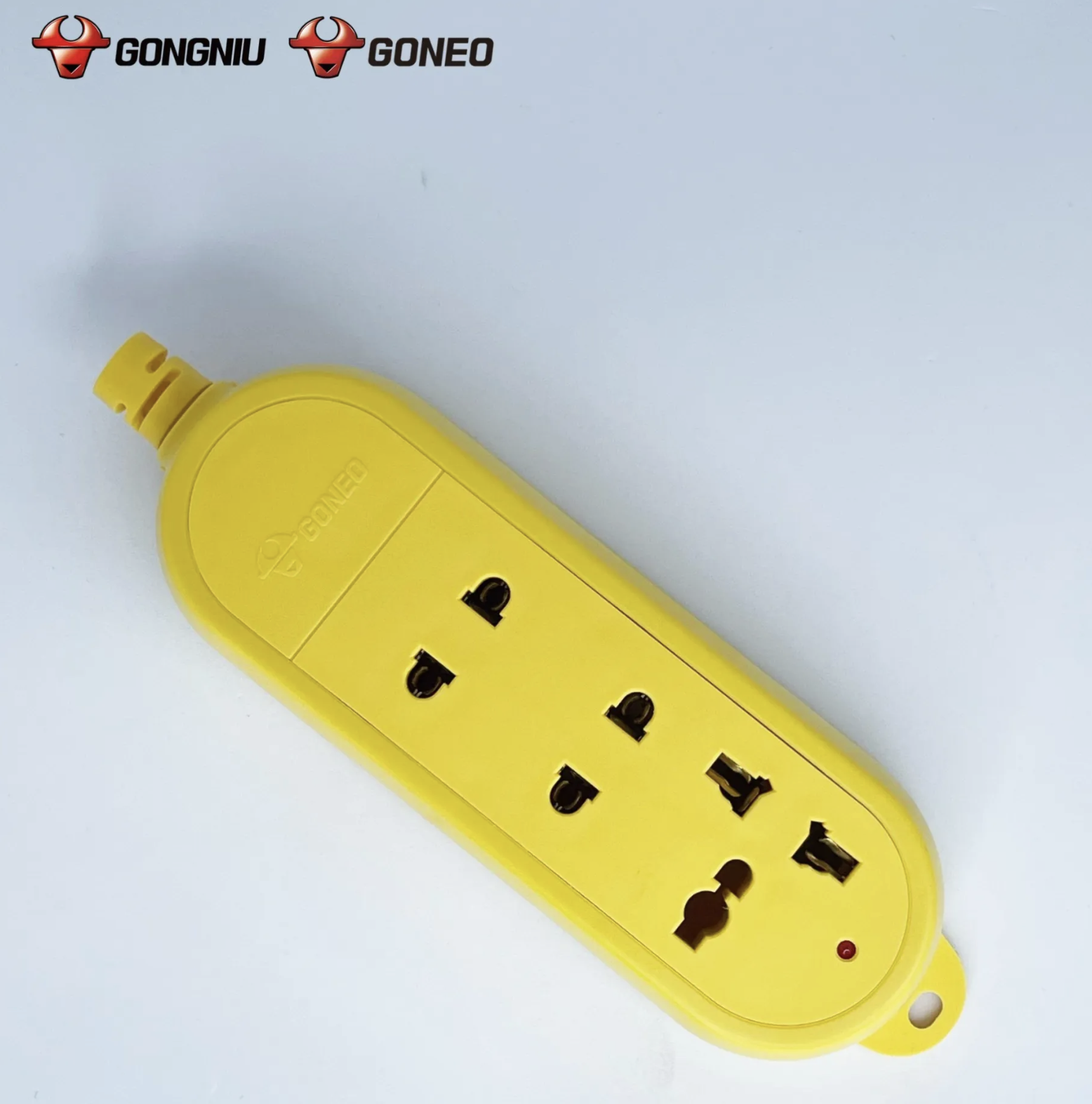 Ổ cắm chống va đập, chịu tải GONEO - 3 Ổ đa năng - Công suất lớn 4000W ...