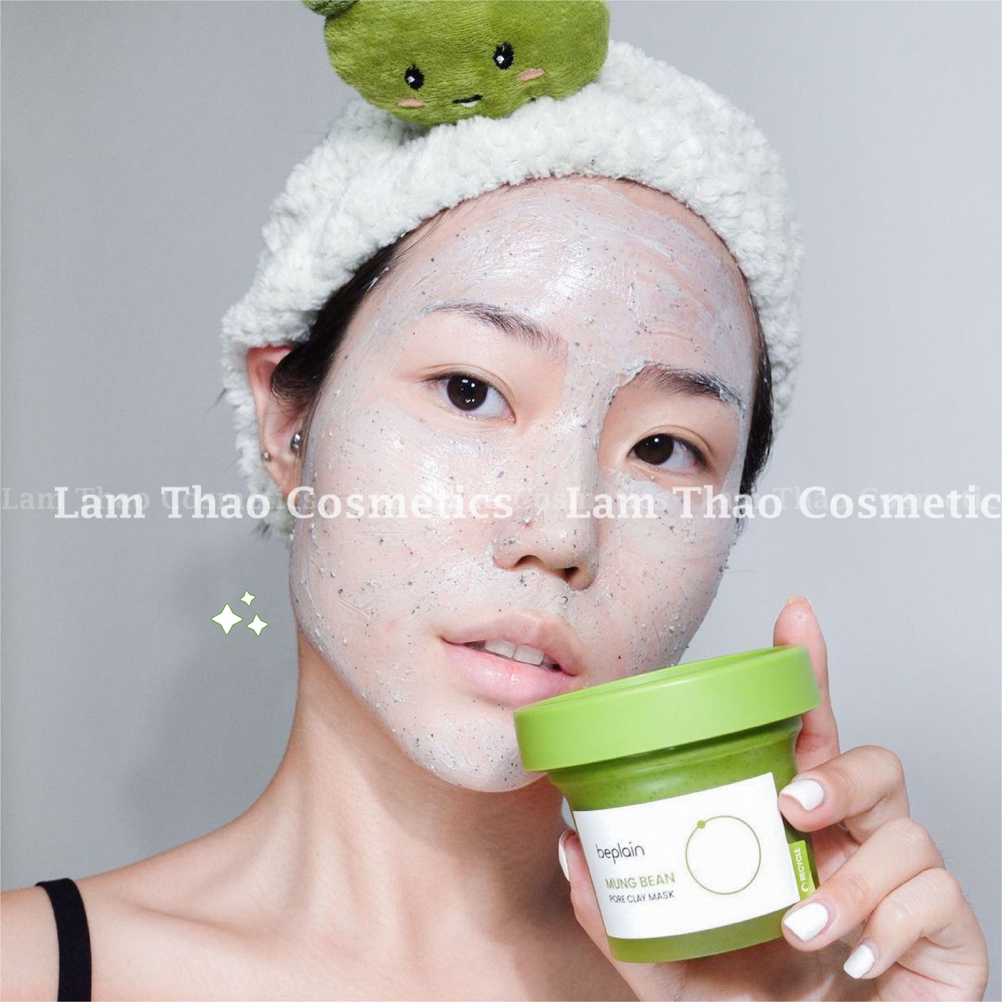 Mặt Nạ Đất Sét Beplain Mung Bean Pore Clay 120ml | Shopee Việt Nam