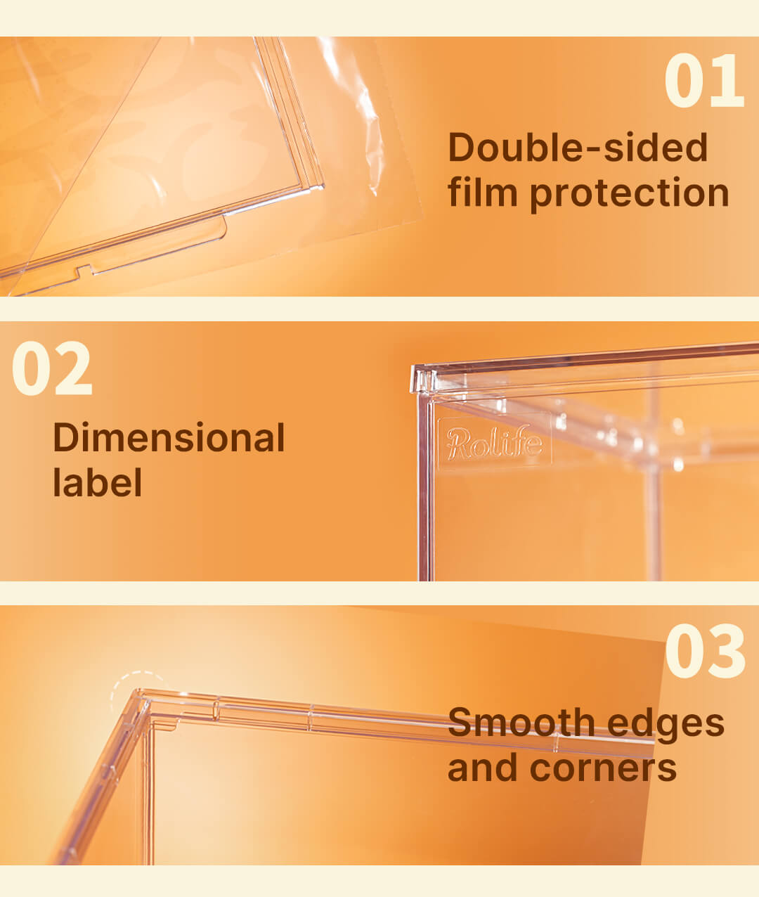 Hộp trưng bày Robotime Rolife Miniature House Display Box DF03L. Dành ...