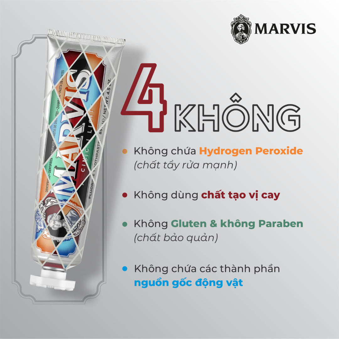Kem Đánh Răng Marvis Garden Collection - Kissing Rose, Dream Osmanthus, Sinuous Lily 75ML ...