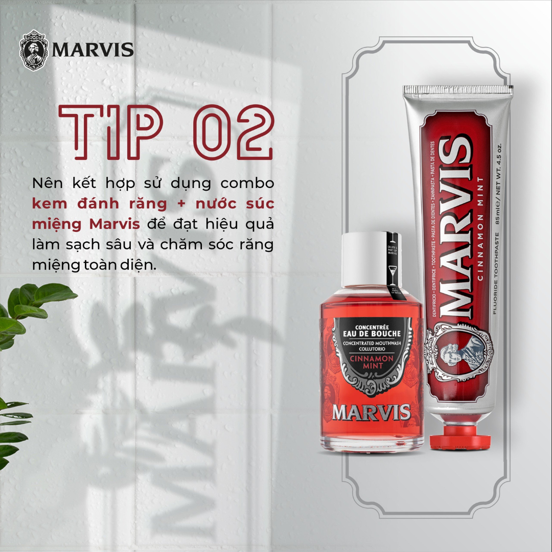 Kem Đánh Răng Marvis Garden Collection - Kissing Rose, Dream Osmanthus, Sinuous Lily 75ML ...