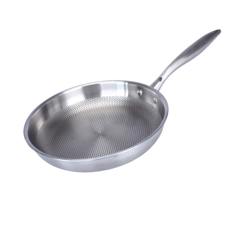 Chảo Tổ Ong CHOCKMEN Size 22-24-28CM Chảo Xào Chảo Rán Vân Tổ Ong Chống Dính Dùng Mọi Loại Bếp ...