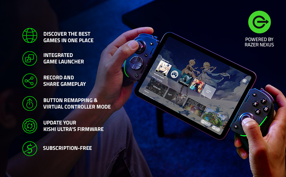 Tay Cầm Chơi Game Razer Kishi Ultra | Dành Cho Android, iPhone và iPad ...