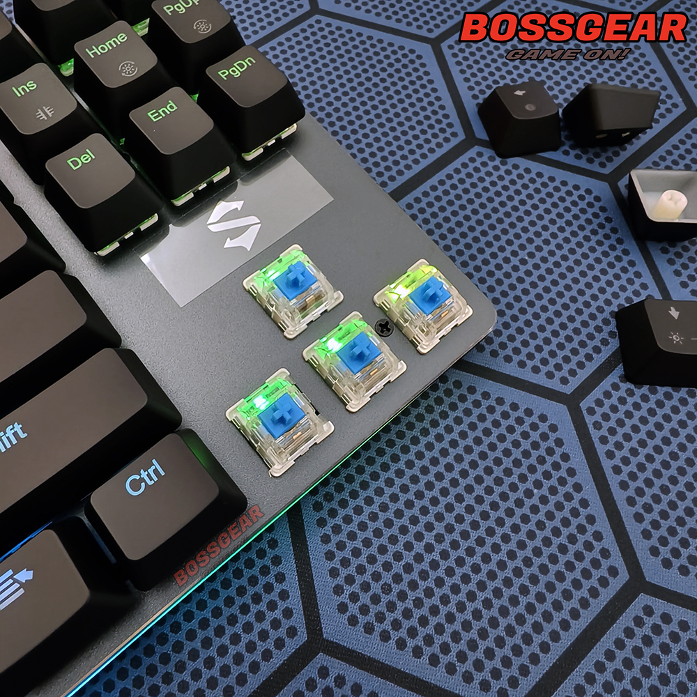 Bàn phím cơ Black Shark BS-K1, Blue Switch, LED RGB, LED viền RGB ...